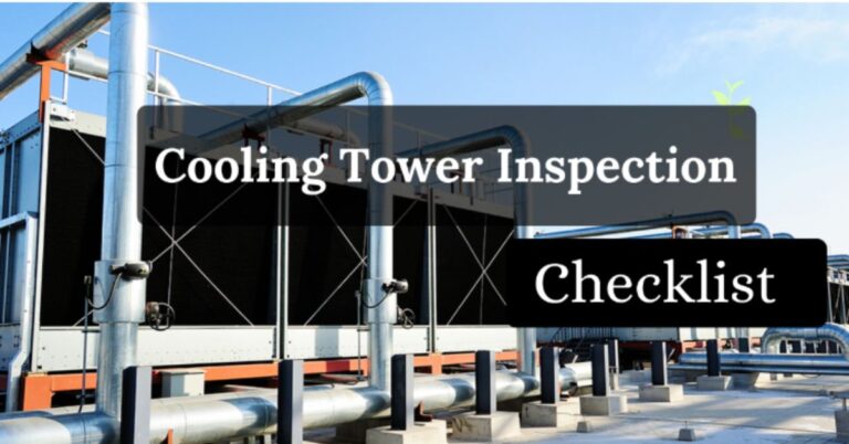 Cooling Tower Inspection Checklist